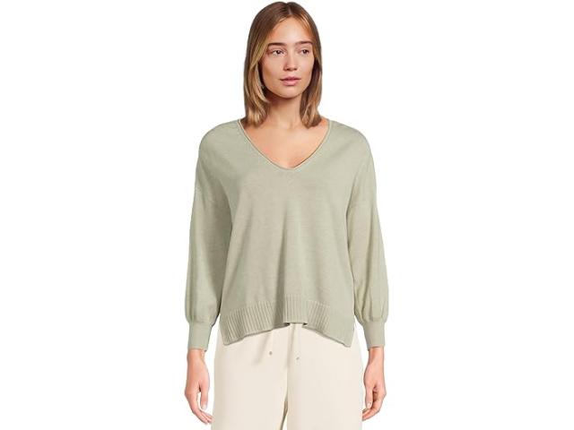 (取寄) リラ P レディース 3/4 スリーブ ドロップ ショルダー セーター Lilla P women 3/4 Sleeve Drop Shoulder Sweater Peapod