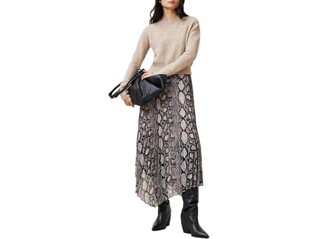 (取寄) オールセインツ レディース ドナテッラ ドレス AllSaints women Donatella Dress Flow Ecru White