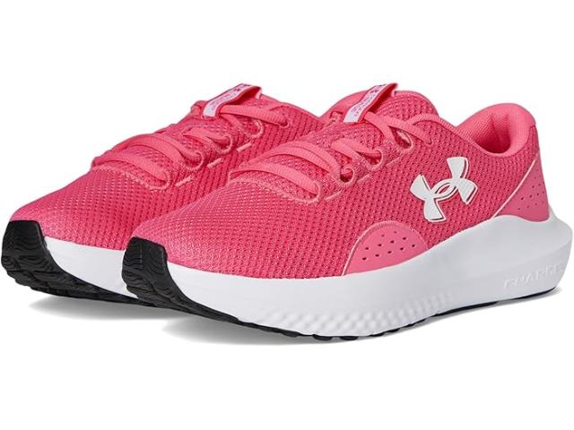 (取寄) アンダーアーマー レディース チャージド サージ 4 Under Armour women Charged Surge 4 Super Pink/Super Pink/White