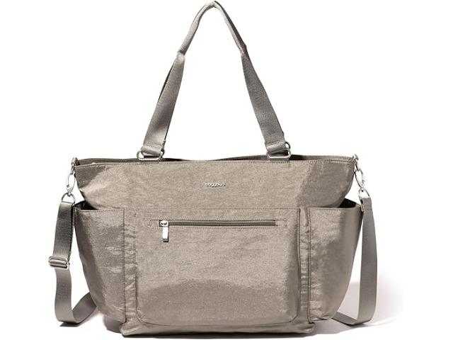 (取寄) バッガリーニ レディース モダン アベニュー トート Baggallini women Modern Avenue Tote Sterling Shimmer