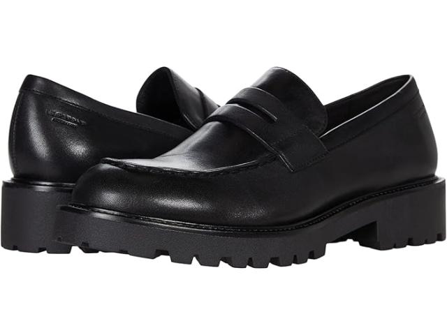 (取寄) バガボンド シューメーカーズ レディース ケノーバ レザー ペニー ローファー Vagabond Shoemakers women Kenova Leather Penny Loafer Black 1