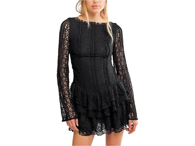 (取寄) フリーピープル レディース タビー レース ミニ Free People women Tabby Lace Mini Black