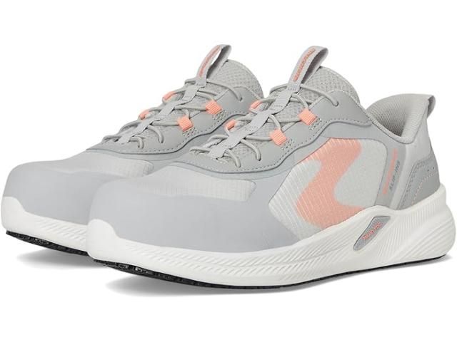 (取寄) スケッチャーズ ワーク レディース カービックス - カーボン ナノ コンプ トゥ SKECHERS Work women Carbix - Yunia Carbon Nano Comp Toe Grey