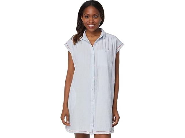 (取寄) リラ P レディース ショート スリーブ ボタンダウン ドレス Lilla P women Short Sleeve Button-Down Dress Clearwater