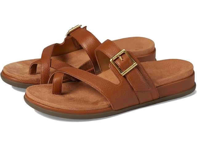 (取寄) バイオニック レディース カルメラ トングス VIONIC women VIONIC Carmela Thongs Tan Brown Leather