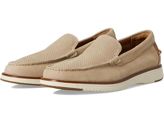 (取寄) ジョンストン&マーフィー メンズ アップトン パーフェド ヴェニーシャン Johnston & Murphy men Upton Perfed Venetian Taupe Nubuck