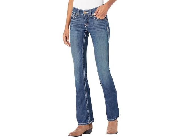 (取寄) アリアット レディース リアル ミッドライズ コリーン ブーツカット ジーンズ Ariat women  R.E.A.L. Mid-Rise Corinne Bootcut Jeans Pacific