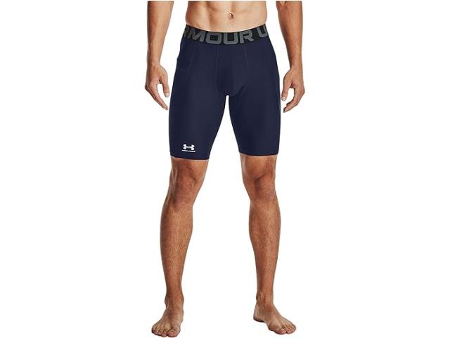 (取寄) アンダーアーマー メンズ ヒートギア アーマー ロング ショーツ Under Armour men Under Armour Heatgear Armour Long Shorts Midnight Navy/White