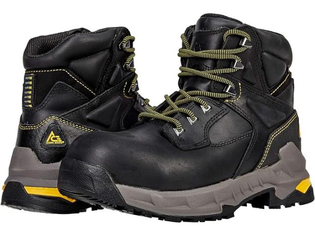 (取寄) エース ワークブーツ バレン コンポジット トゥ ACE Work Boots ACE Work Boots Burren Composite Toe Black