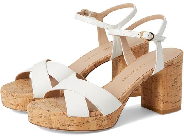 (取寄) スチュアート ワイツマン レディース デイナ プラットフォーム 80 Stuart Weitzman women Dayna Platform 80 Cream