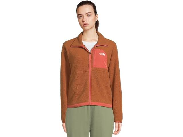 (取寄) ノースフェイス レディース オフ ピーク フル ジップ ジャケット The North Face women Yumiori Off Peak Full Zip Jacket Burnt Umber/Mars Dust