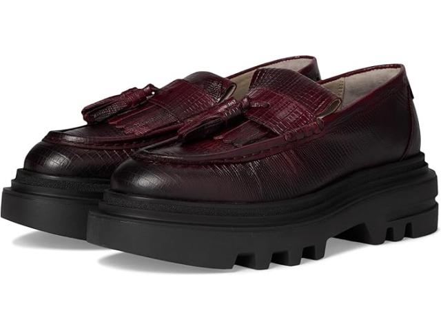 (取寄) オールセインツ レディース ベス タッセル ローファーズ AllSaints women Beth Tassel Loafers Port Red
