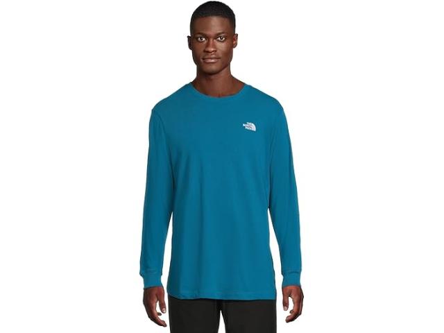 (取寄) ノースフェイス メンズ エボリューション エンブ ロング スリーブ ティー The North Face men Evolution Emb Long Sleeve Tee Dusk Blue