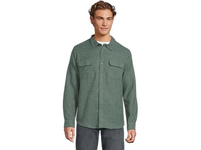 (取寄) ルーカ メンズ デイシフト フランネル ロング スリーブ RVCA men Dayshift Flannel Long Sleeve Balsam Green