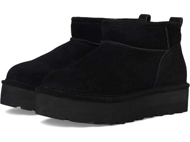 (取寄) ベアパウ レディース レトロ ショーティー Bearpaw women Retro Shorty Black/Black