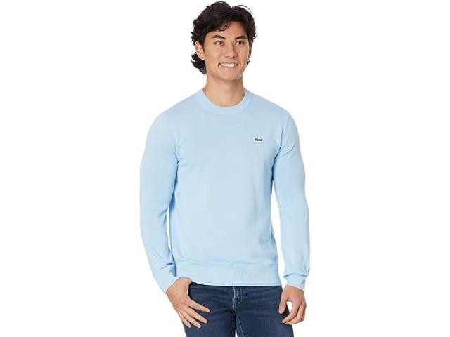 (取寄) ラコステ メンズ ロング スリーブ クルー ネック セーター Lacoste men Long Sleeve Crew Neck Sweater Overview