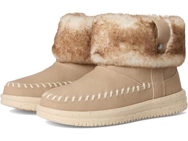 (取寄) ヘイ デュード レディース カムデン カフ クラシック コージー Hey Dude women Camden Cuff Classic Cozy Blush