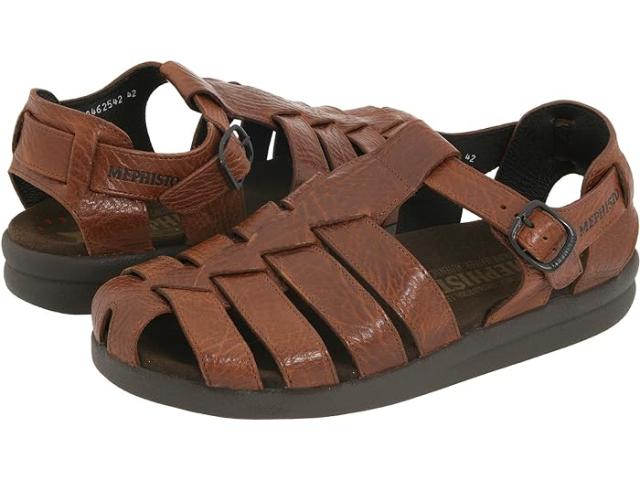 (取寄) メフィスト メンズ サム Mephisto men Sam Tan Full Grain Leather