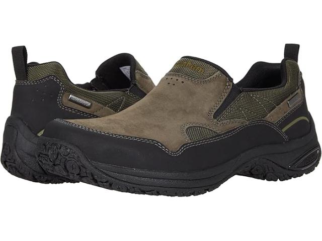 (取寄) ダナム メンズ クラウド プラス ウォータープルーフ スリッポン Dunham men Cloud Plus Waterproof Slip-On Breen Nubuck
