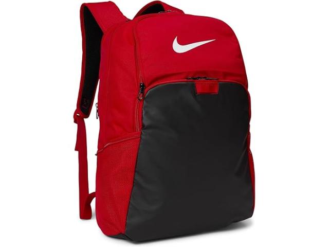 (取寄) ナイキ ブラジリア 9.5 トレーニング バックパック (エキストラ ラージ, Nike Brasilia 9.5 Training Backpack (Extra Large, 30L) University Red/Black/White