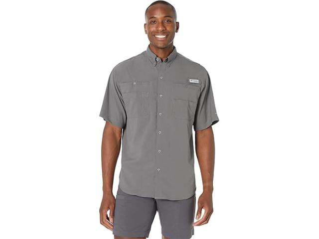 (取寄) コロンビア メンズ タミアミ リ S/S Columbia men Columbia Tamiami II S/S City Grey