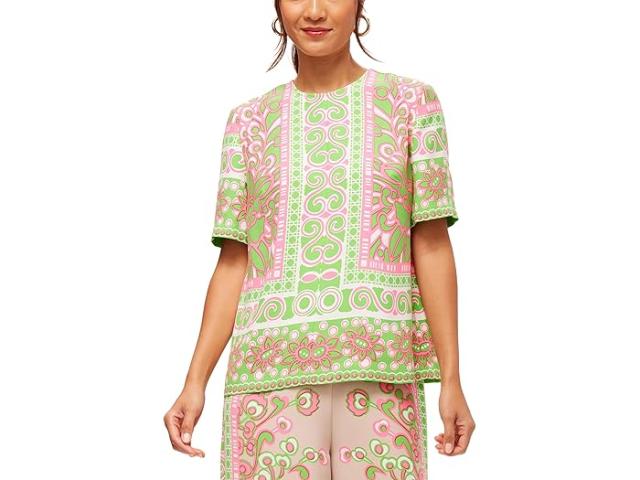 (取寄) トリーナターク レディース リッグス トップ Trina Turk women Riggs Top Multi