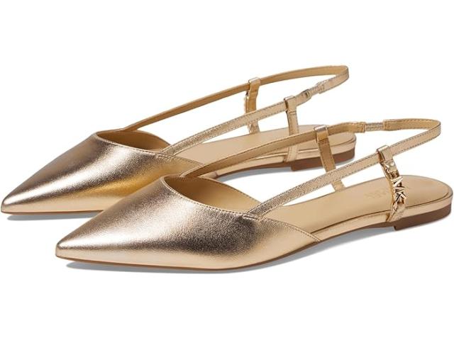 (取寄) マイケルコース レディース ベロニカ フレックス フラッツ MICHAEL Michael Kors women Veronica Flex Flat Pale Gold