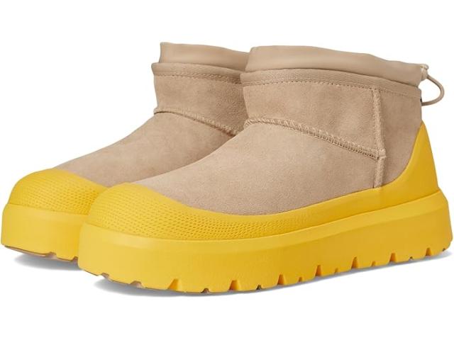 (取寄) アグ メンズ クラシック ウルトラ ミニ ウェザー ハイブリット UGG men Classic Ultra Mini Weather Hybrid Mustard Seed/Summer Wheat