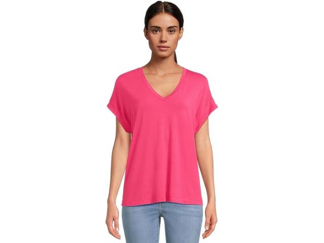 (取寄) トミーバハマ レディース カウアイ V-ネック ショート スリーブ  Bahama women Kauai V-Neck Short Sleeve Bright Blush