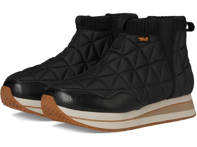 (取寄) テバ レディース リエンバー ミッド プラットフォーム Teva women Teva REEMBER MID PLATFORM Black