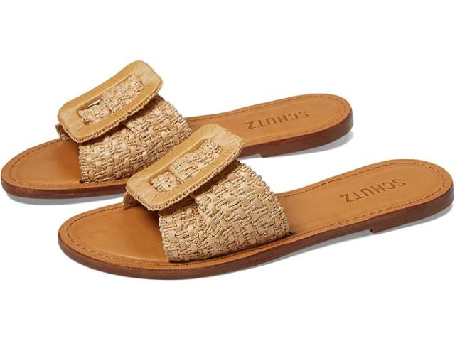 (取寄) シュッツ レディース シンナ フラッツ Schutz women Schutz Cinna Flat Natural