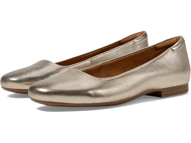 (取寄) ナチュラライザー レディース ケリー バレエ Naturalizer women Naturalizer Kelly Ballet Warm Silver Leather