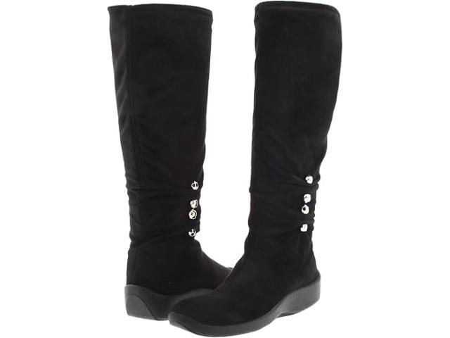 (取寄) アルコペディコ レディース リアナ Arcopedico women Liana Black Faux Suede