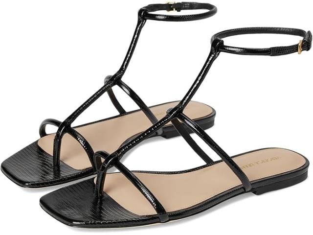 (取寄) ベロニカ ビアード レディース マーベラ Veronica Beard women Marbella Black Leather