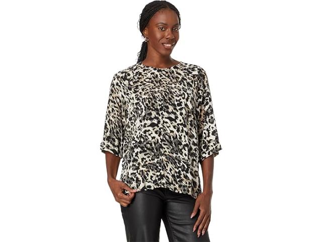 (取寄) ヴィンスカムート レディース ラグラン ショート スリーブ ブラウザ Vince Camuto women Raglan Short Sleeve Blouse Natural Taupe