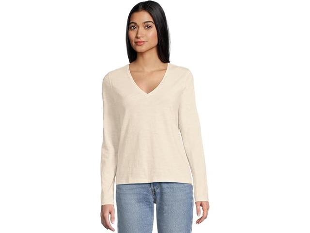 (取寄) リラ P レディース ロング スリーブ V-ネック Lilla P women Long Sleeve V-Neck Stone