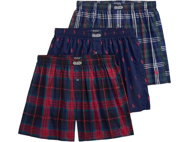 (取寄) ラルフローレン メンズ ホリディ ウーブン ギフト セッツ Polo Ralph Lauren men Holiday Woven Gift Sets Ski Tartan/Cruise Navy RL2000 w/Red AOPP/Carson Plaid