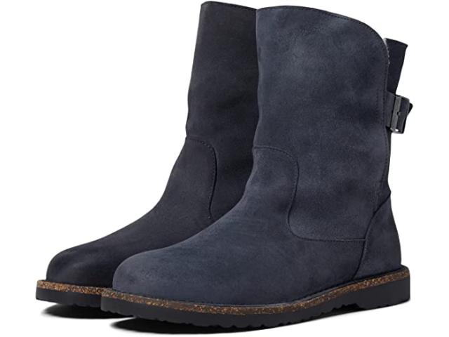 (取寄) ビルケンシュトック レディース ウプサラ シアリング Birkenstock women  Uppsala Shearling Graphite/Natural Suede/Shearling