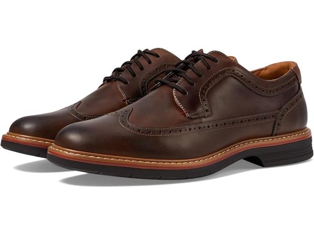 (取寄) フローシャイム メンズ ノーウォーク ウィングチップ オックスフォード Florsheim men Florsheim Norwalk Wingtip Oxford Brown Crazy Horse