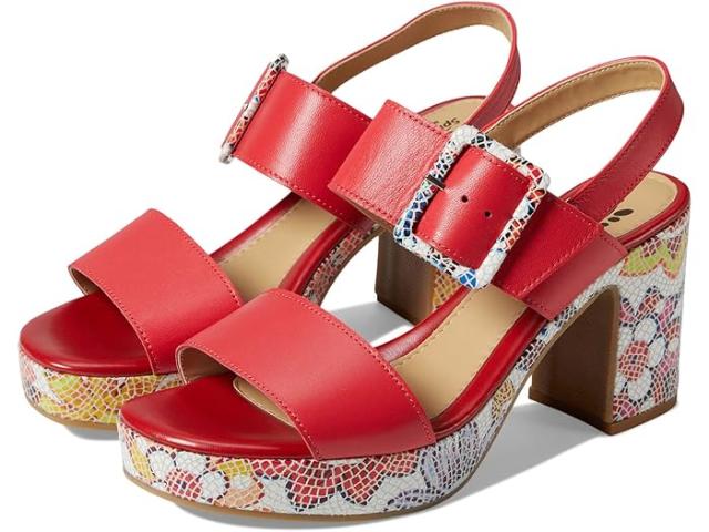 (取寄) スプリング ステップ レディース アズカル Spring Step women Azucar Red Multi Leather