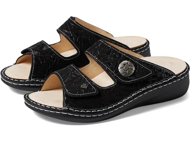 (取寄) フィン コンフォート レディース モーレア Finn Comfort women Finn Comfort Moorea Black Delizia