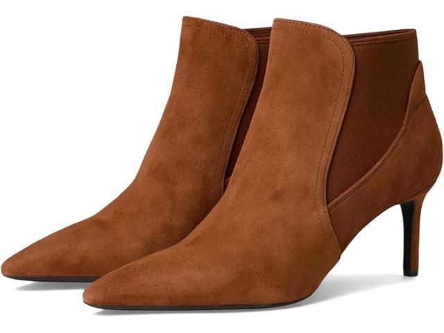 (取寄) コールハーン レディース ゴー-トゥ チェルシー ブーティ Cole Haan women Go-To Jamela Chelsea Booties Tobacco Suede