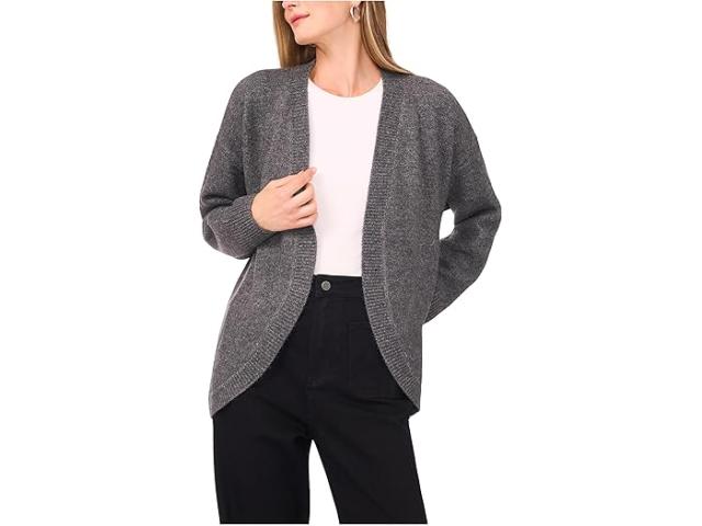 (取寄) ヴィンスカムート レディース ロング スリーブ オープン カーディガン Vince Camuto women Long Sleeve Open Cardigan Medium Heather Grey