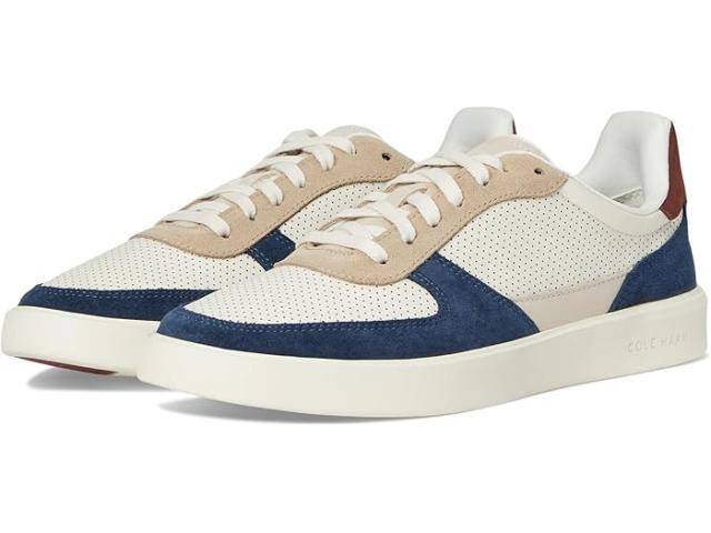 (取寄) コールハーン メンズ グランド クロスコート デイリー コート スニーカー Cole Haan men Grand Crosscourt Daily Court Sneakers Ivory/Big Dipper/Ivory