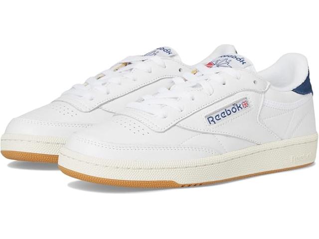 (取寄) リーボック ライフスタイル レディース クラブ シー 85 ビンテージ Reebok Lifestyle women Club C 85 Vintage Footwear White/Batik Blue/Chalk