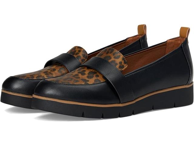 (取寄) ドクターショール レディース ウェブスター シューズ Dr. Scholl's women Webster Loafer/Moc Shoes Black/Black Brown