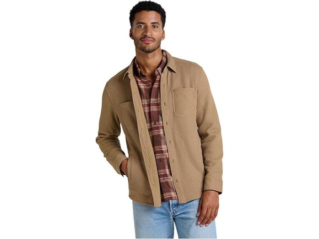 (取寄) トードアンドコー メンズ ビタールート ロング スリーブ シャツ ジャケット Toad&Co men Bitterroot Long Sleeve Shirt Jacket Honey Brown