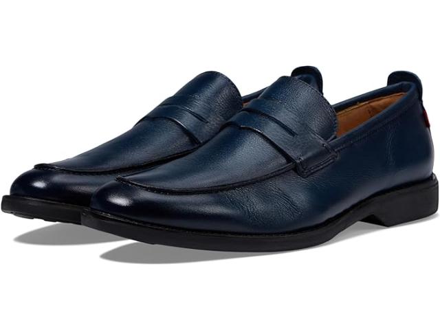 (取寄) マークジョセフニューヨーク メンズ ヴィレッジ ストリート Marc Joseph New York men Marc Joseph New York Village Street Navy Burnished Napa Soft