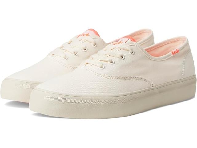 (取寄) ケッズ レディース チャンピオン GN Keds women Champion GN Sea Salt / Coral Canvas