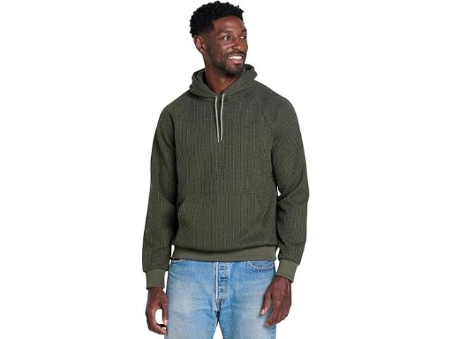 (取寄) トードアンドコー メンズ ビタールート ロング スリーブ ブーディ Toad&Co men Bitterroot Long Sleeve Hoodie Olive